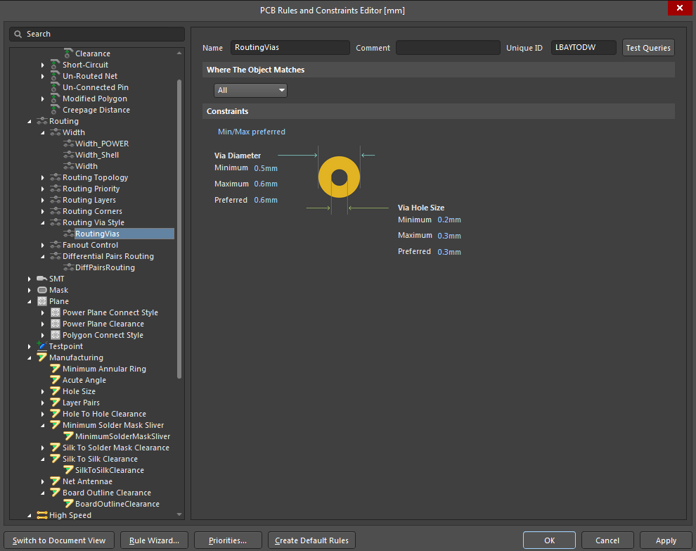 Defining Rules for a PCB | Altium App StartPage Defining Rules for a PCB | Altium App StartPage